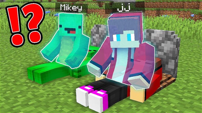 How Mikey and JJ Shapeshift to GHOSTS in Minecraft? – Maizen - TwtBit